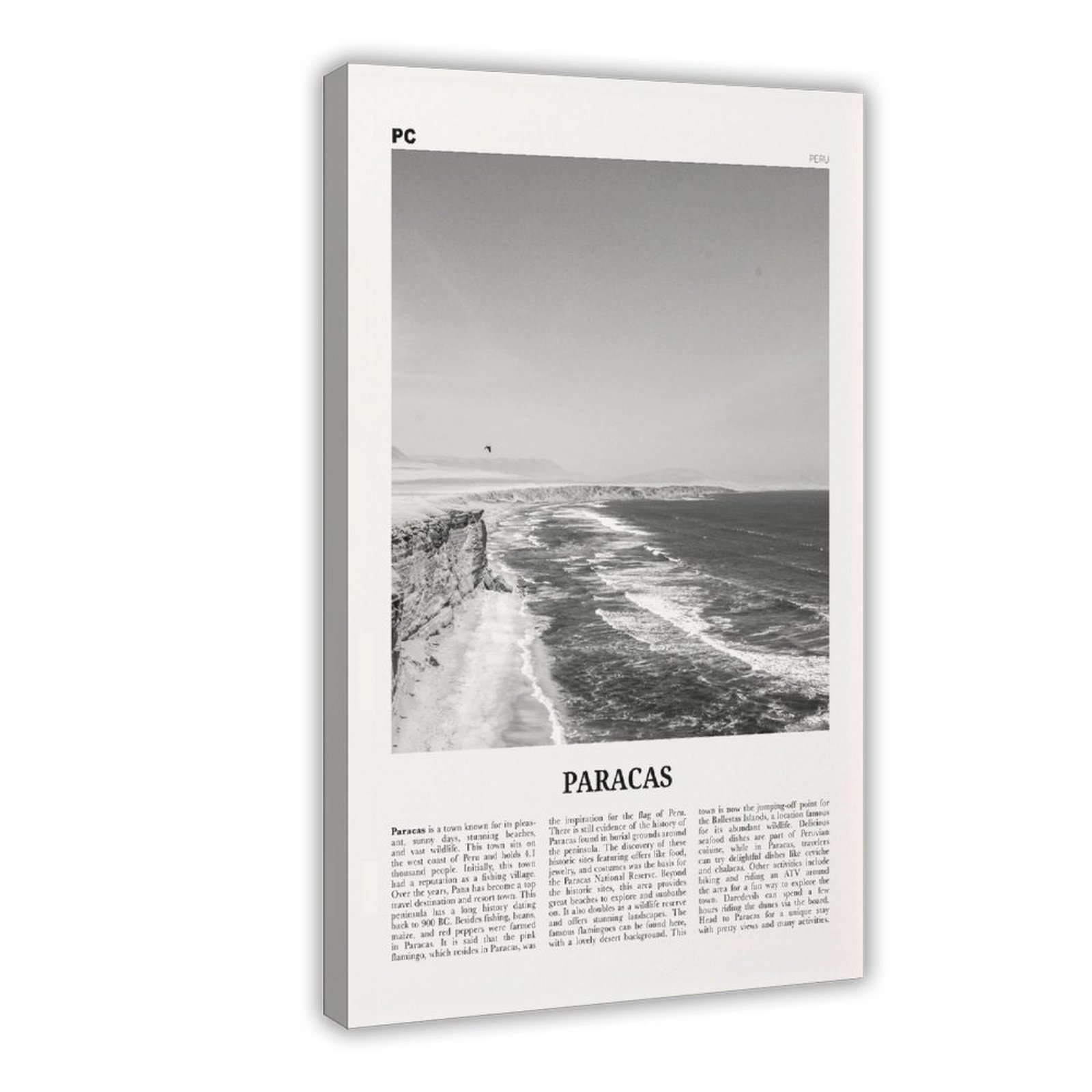 CFIOZYOS Paracas Print Black And White, Paracas Wall Art, Paracas ...