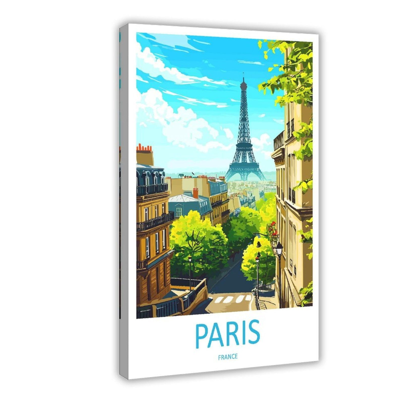 CFIOZYOS Paris Travel Print Paris Décor Paris France Gift Paris Print ...