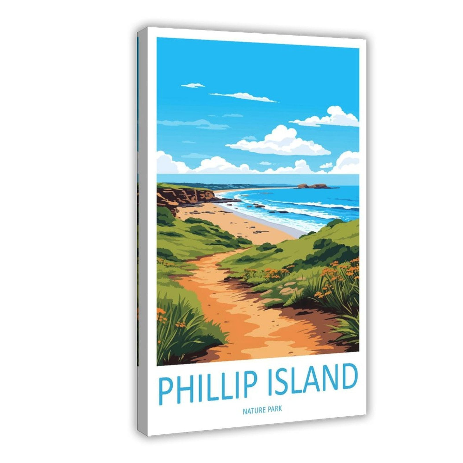 CFIOZYOS Phillip Island Travel Print Phillip Island Décor Phillip ...