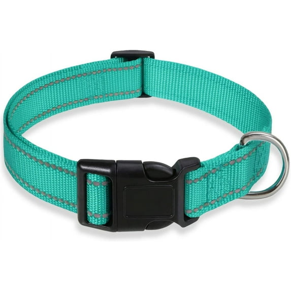 CFIOZYOS Reflective Dog Collar with Buckle Adjustable Safety Nylon ...