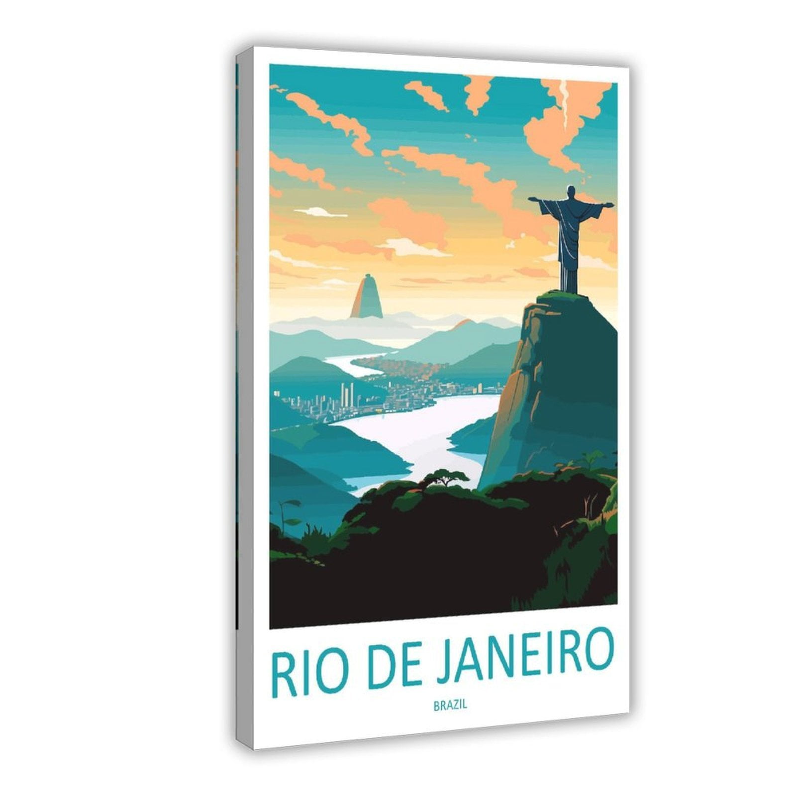 CFIOZYOS Rio De Janeiro Travel Print Rio De Janeiro Decor Rio De ...