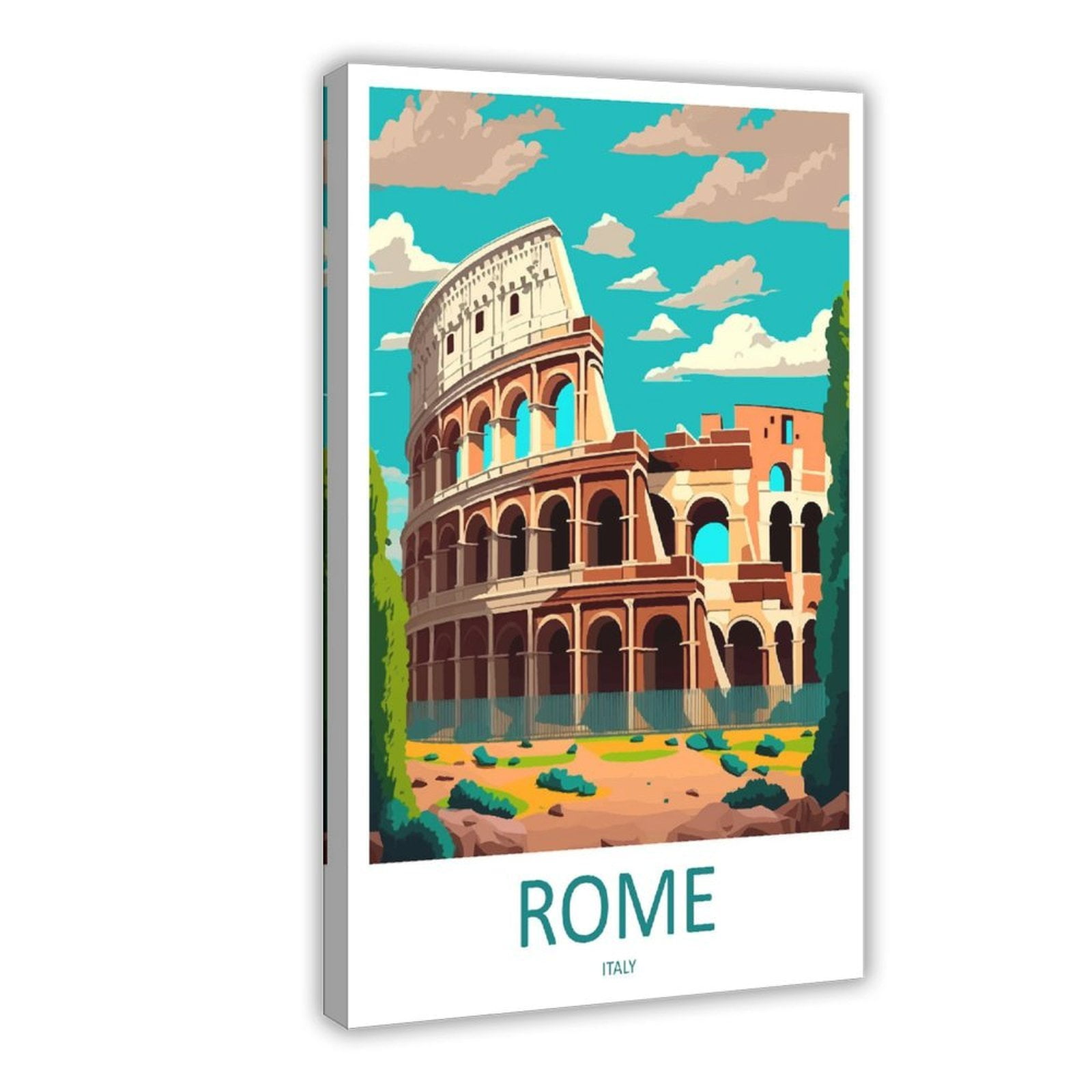 CFIOZYOS Rome Travel Print Rome Décor Rome Italy Gift Rome Print Italy ...