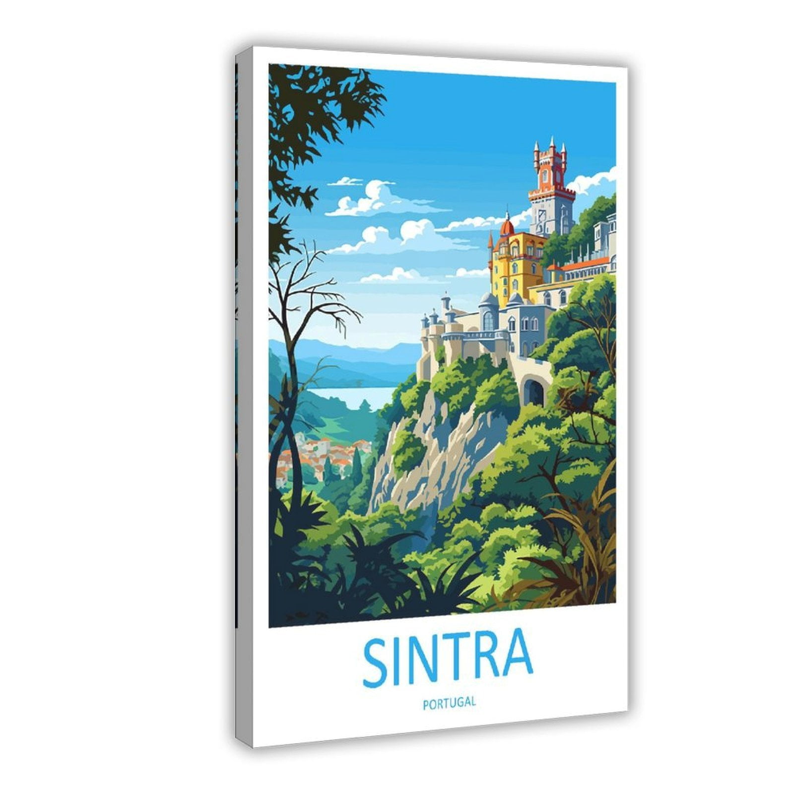 CFIOZYOS Sintra Travel Print Sintra Décor Sintra Portugal Gift Sintra ...