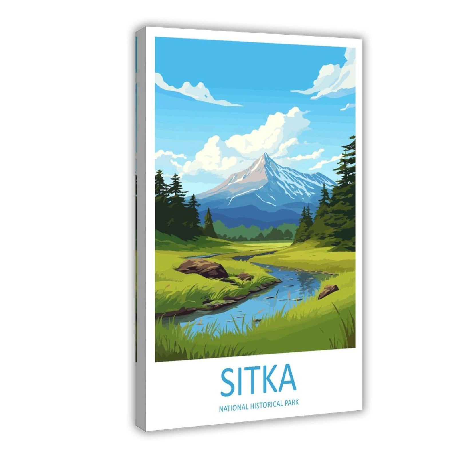 CFIOZYOS Sitka National Park Travel Print Sitka Décor Sitka Alaska Gift ...