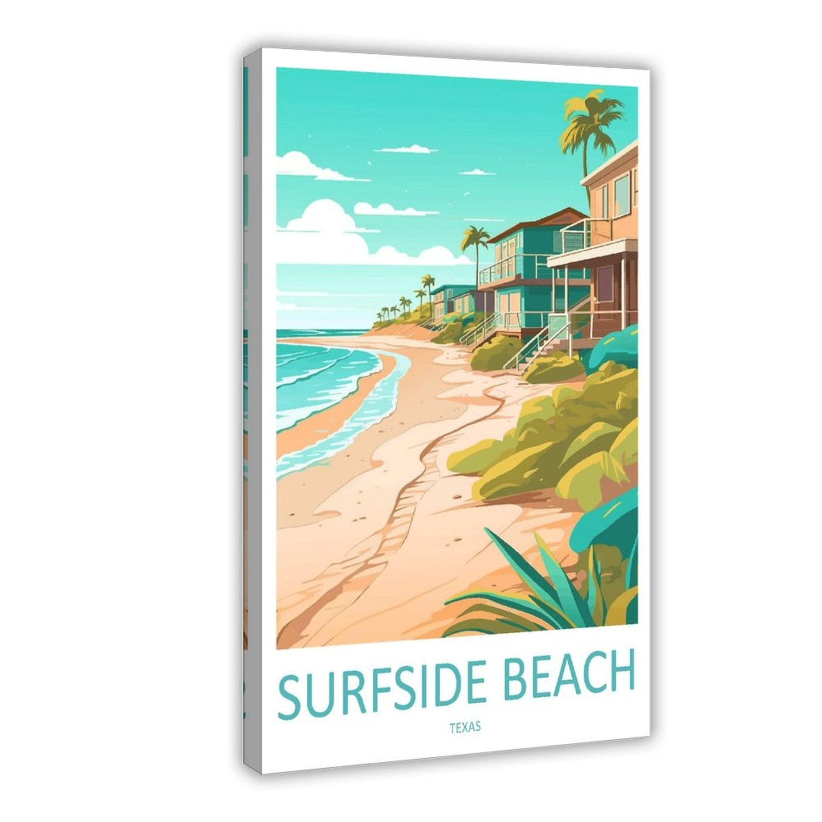 CFIOZYOS Surfside Beach Travel Print Surfside Beach Décor Surfside ...