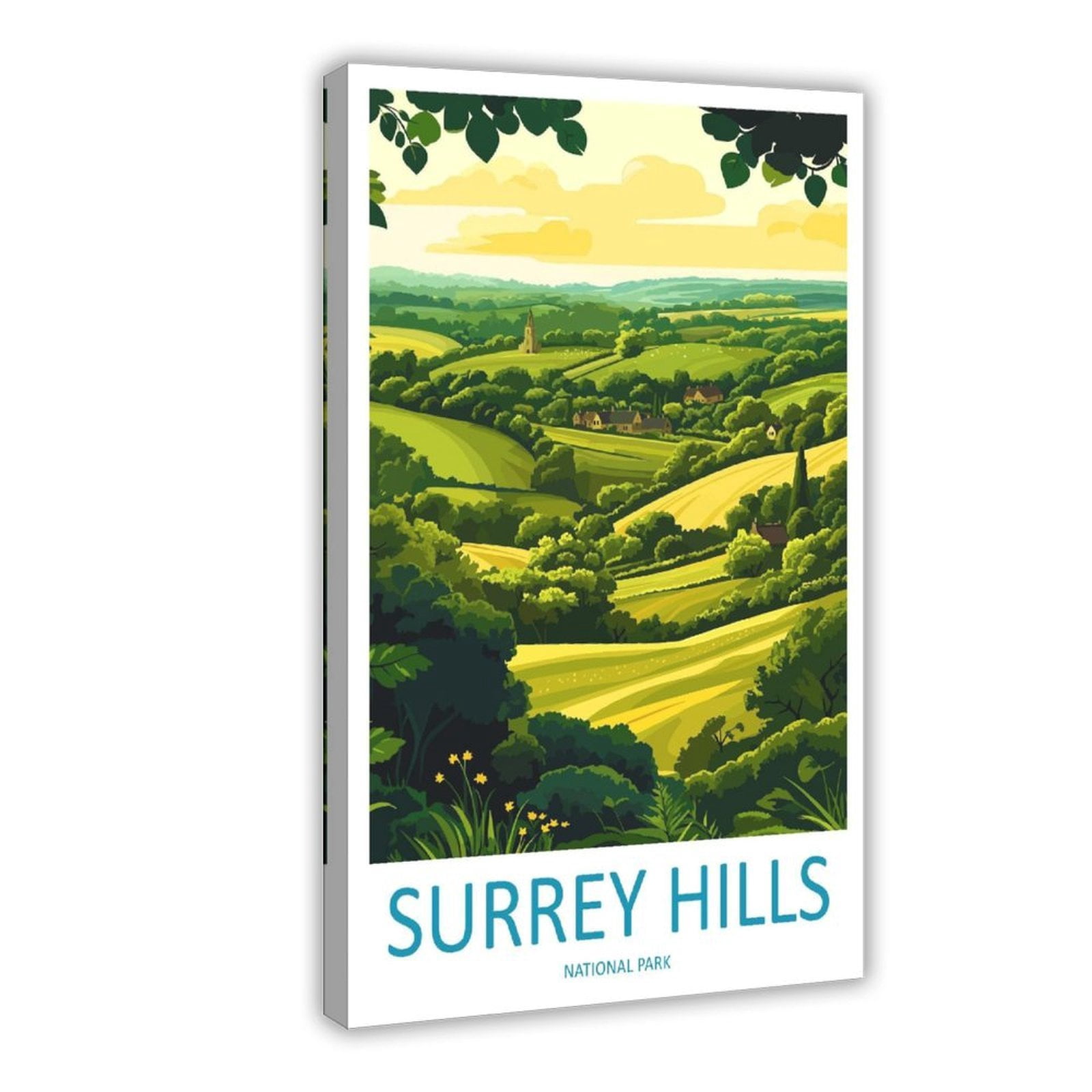 CFIOZYOS Surrey Hills Travel Print Surrey Hills Decoration Surrey Hills ...