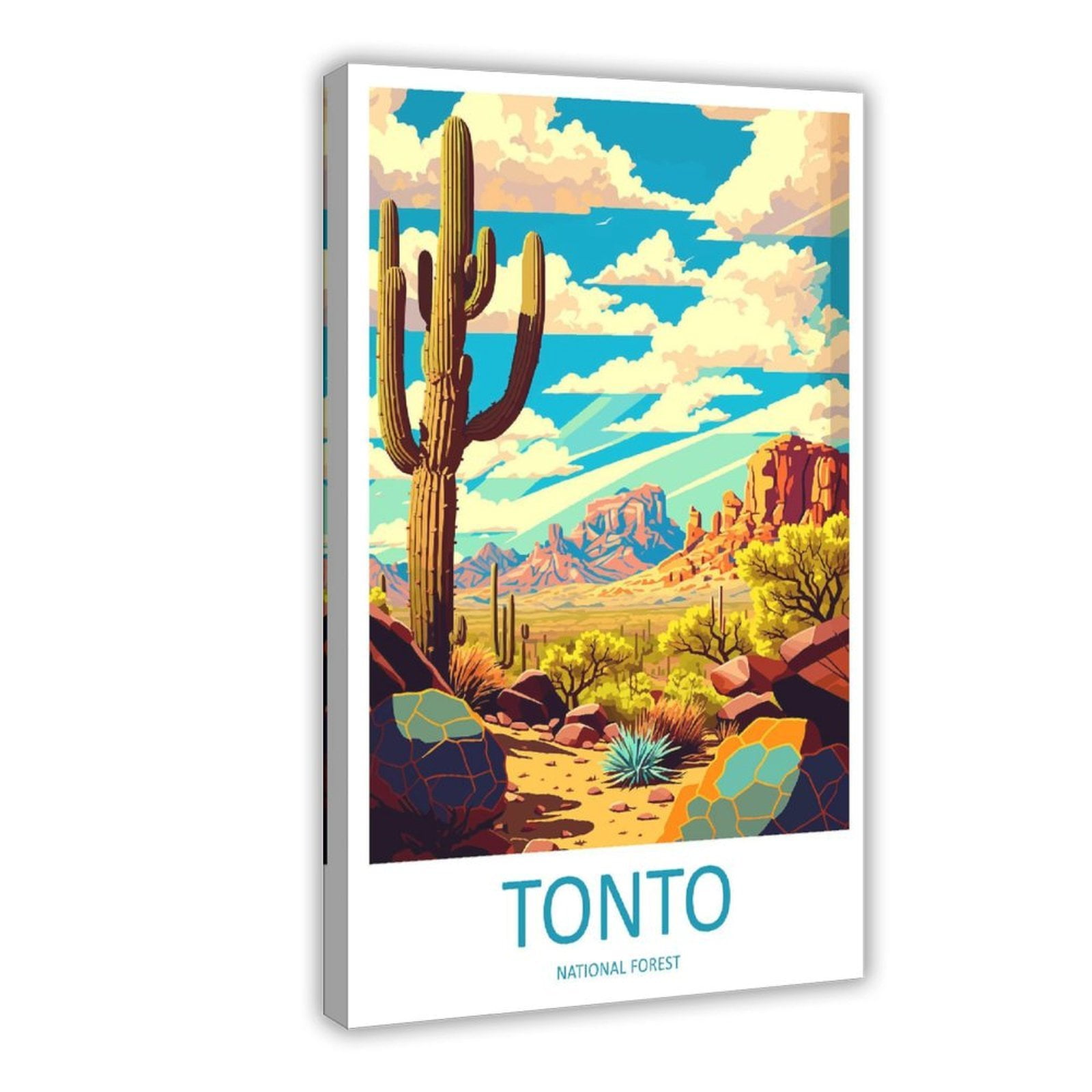CFIOZYOS Tonto National Park Travel Print Tonto National Park Décor ...