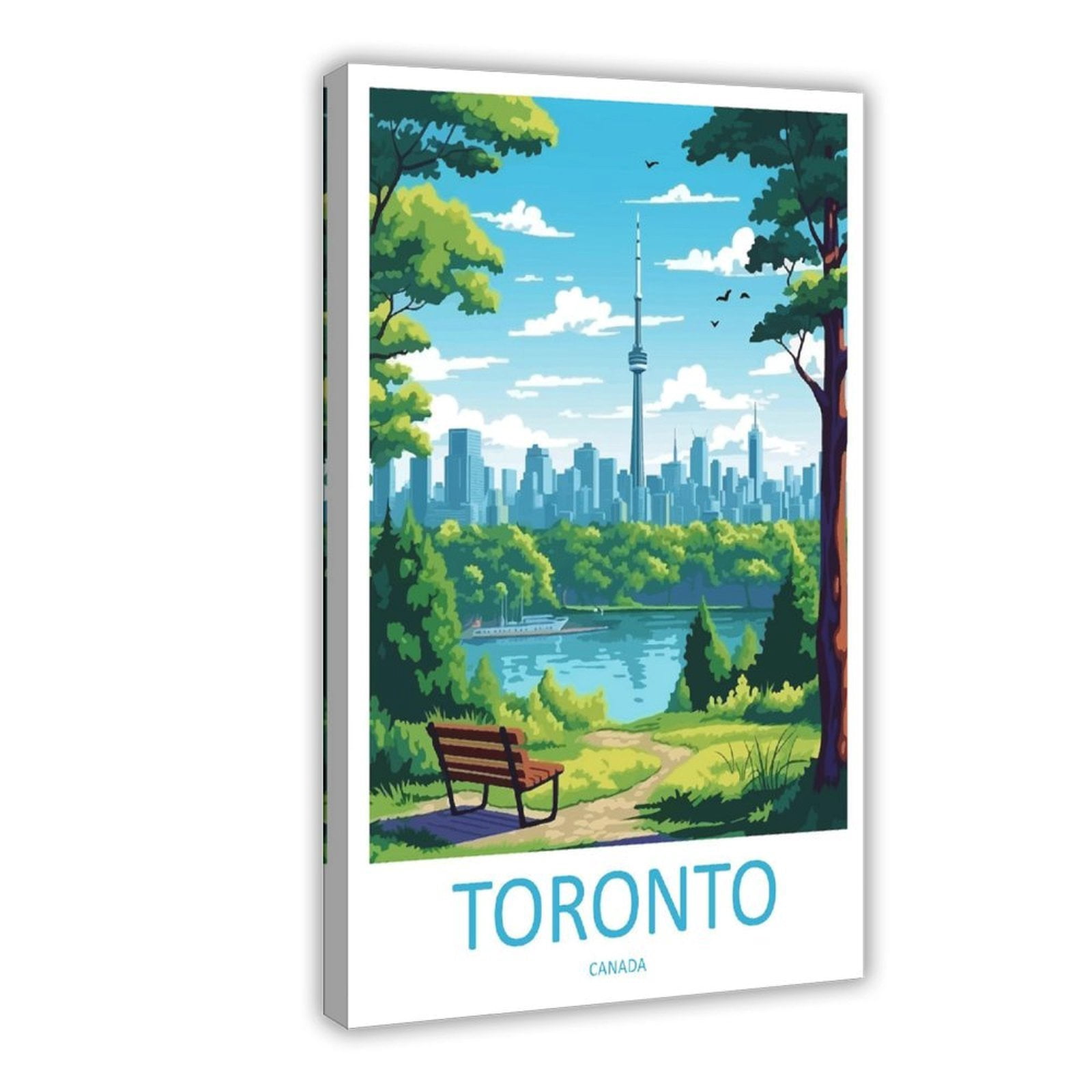CFIOZYOS Toronto Travel Print Toronto Canada Decoration Toronto Print ...
