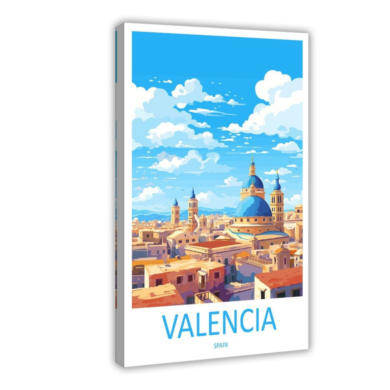 CFIOZYOS Valencia Travel Print Valencia Décor Valencia Spain Gift ...