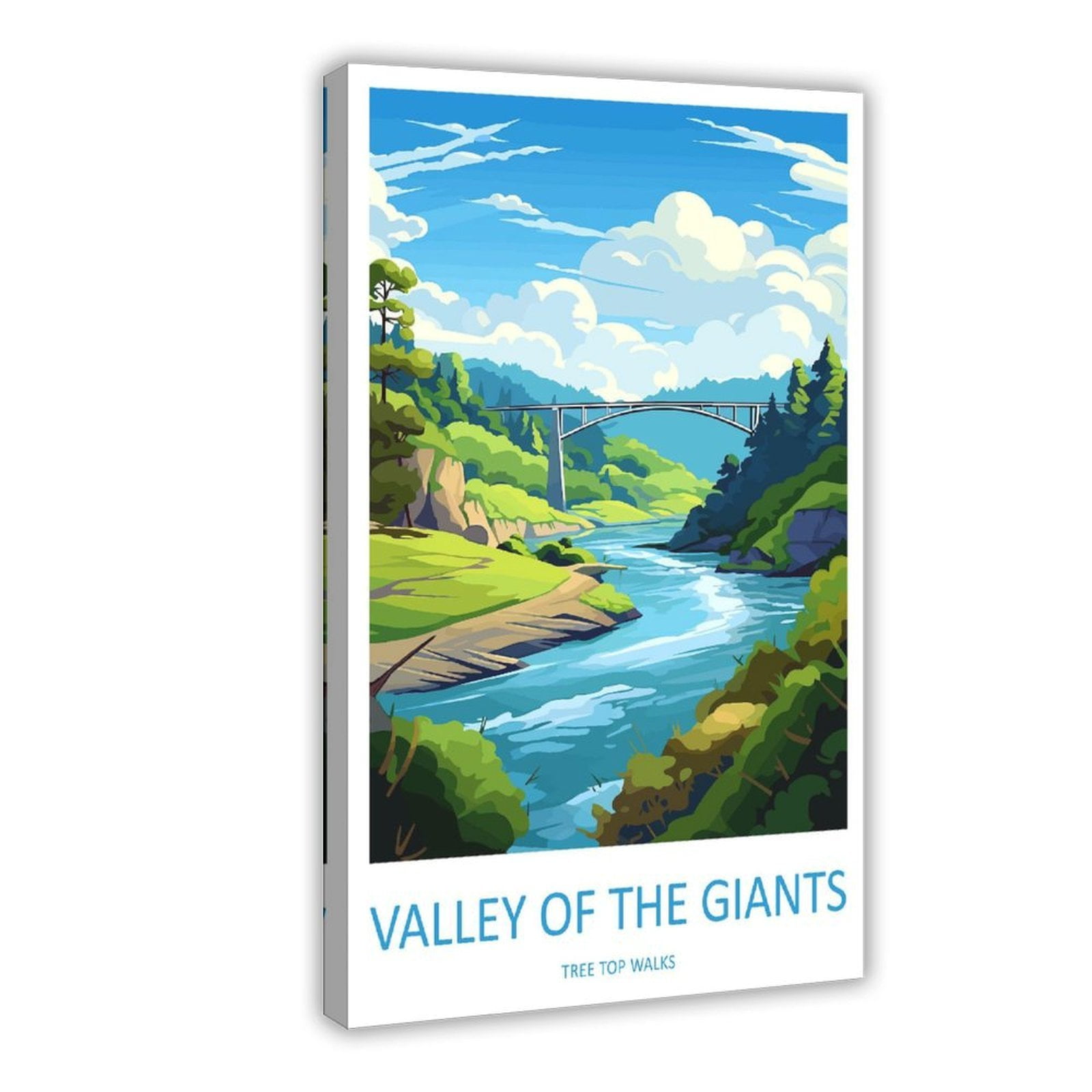 CFIOZYOS Valley of The Giants Tree Top Walks Travel Print Valley of The ...