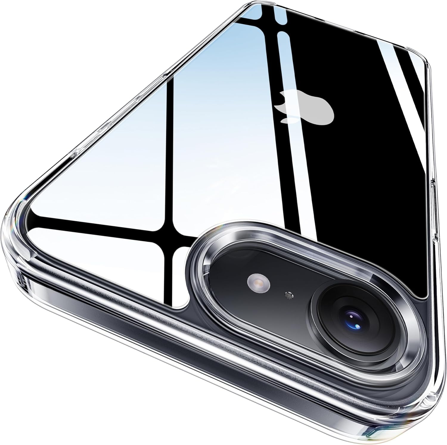 CFIOZYOS for iPhone 16e Case Crystal Clear, [12FT Military-Grade ...