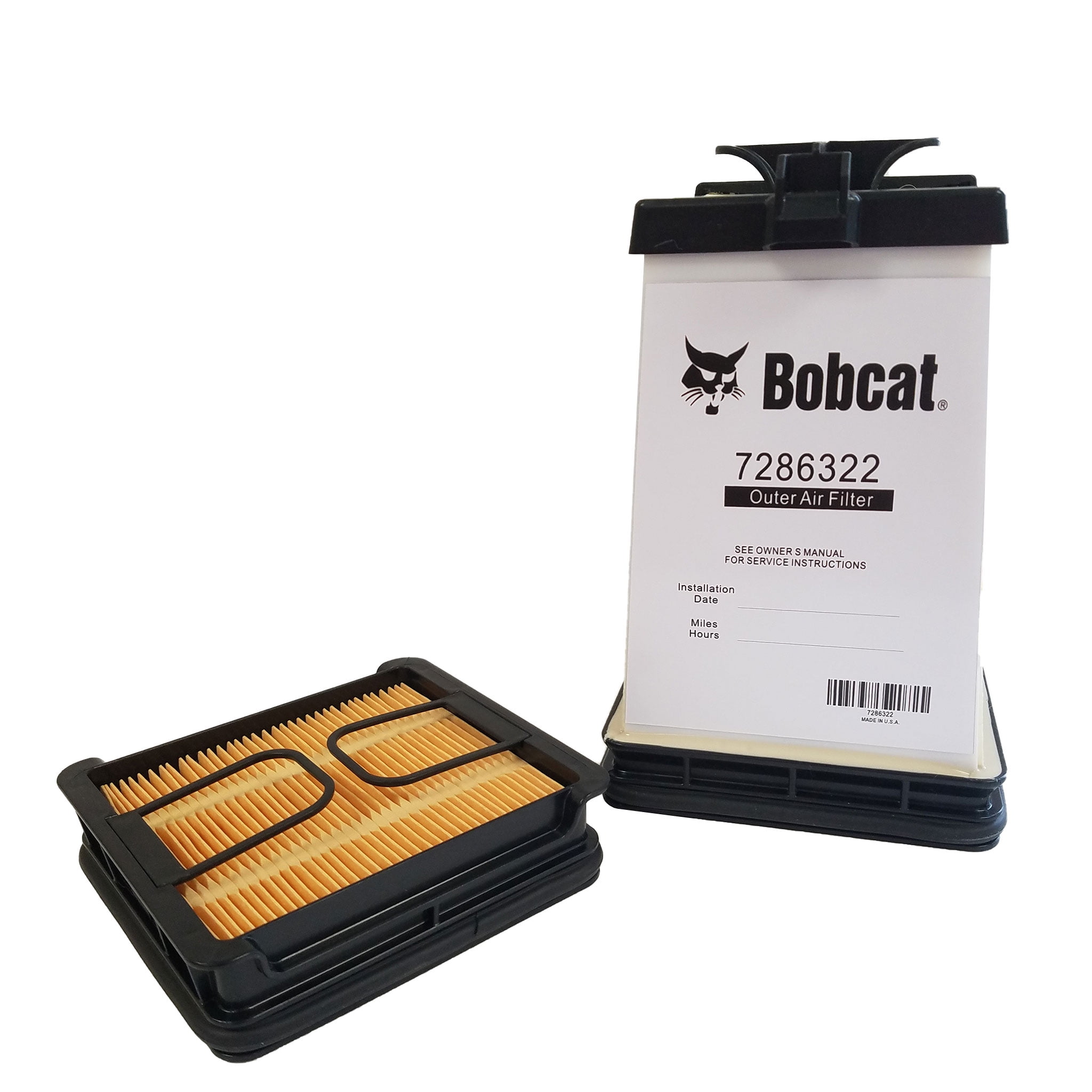 CFKIT Air Filter Set - Original Bobcat 7286322 & 7221934 - Walmart.com