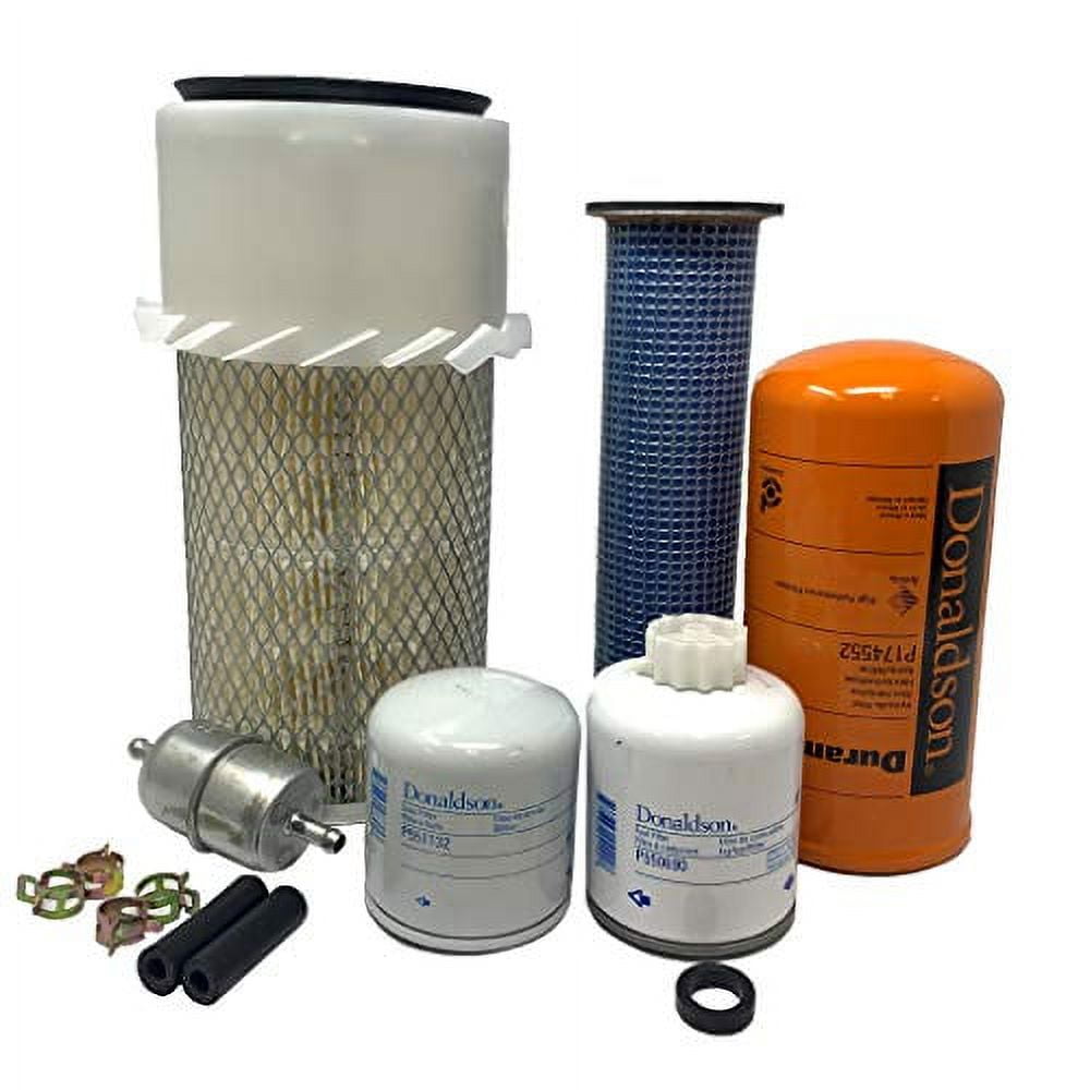 CFKIT Filter Kit Compatible with NH LS170 Skid Steer Loader (09/99-12/ ...