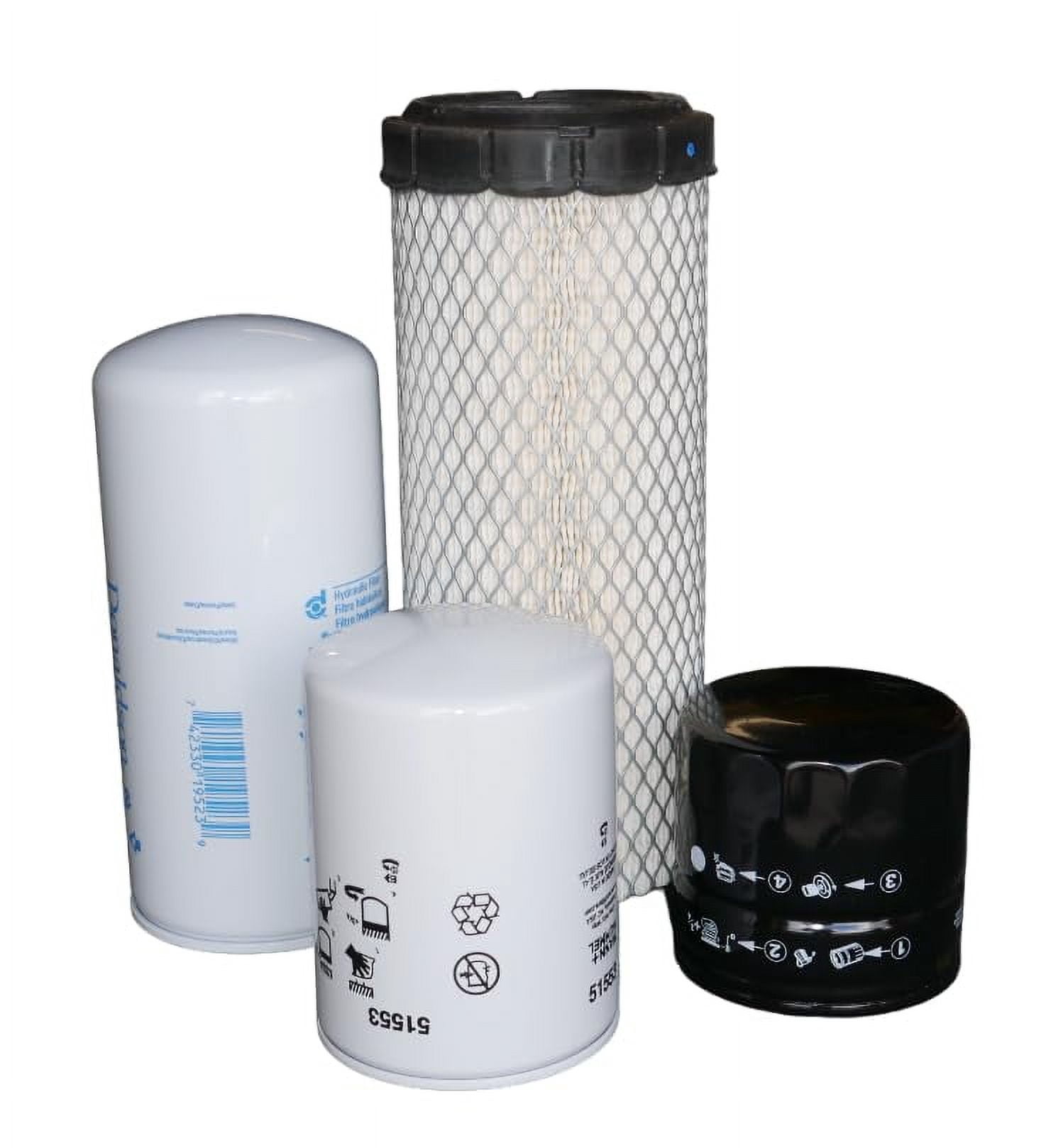 CFKIT Maintenance Filter Kit Compatible with B R A N S O N Tractor ...