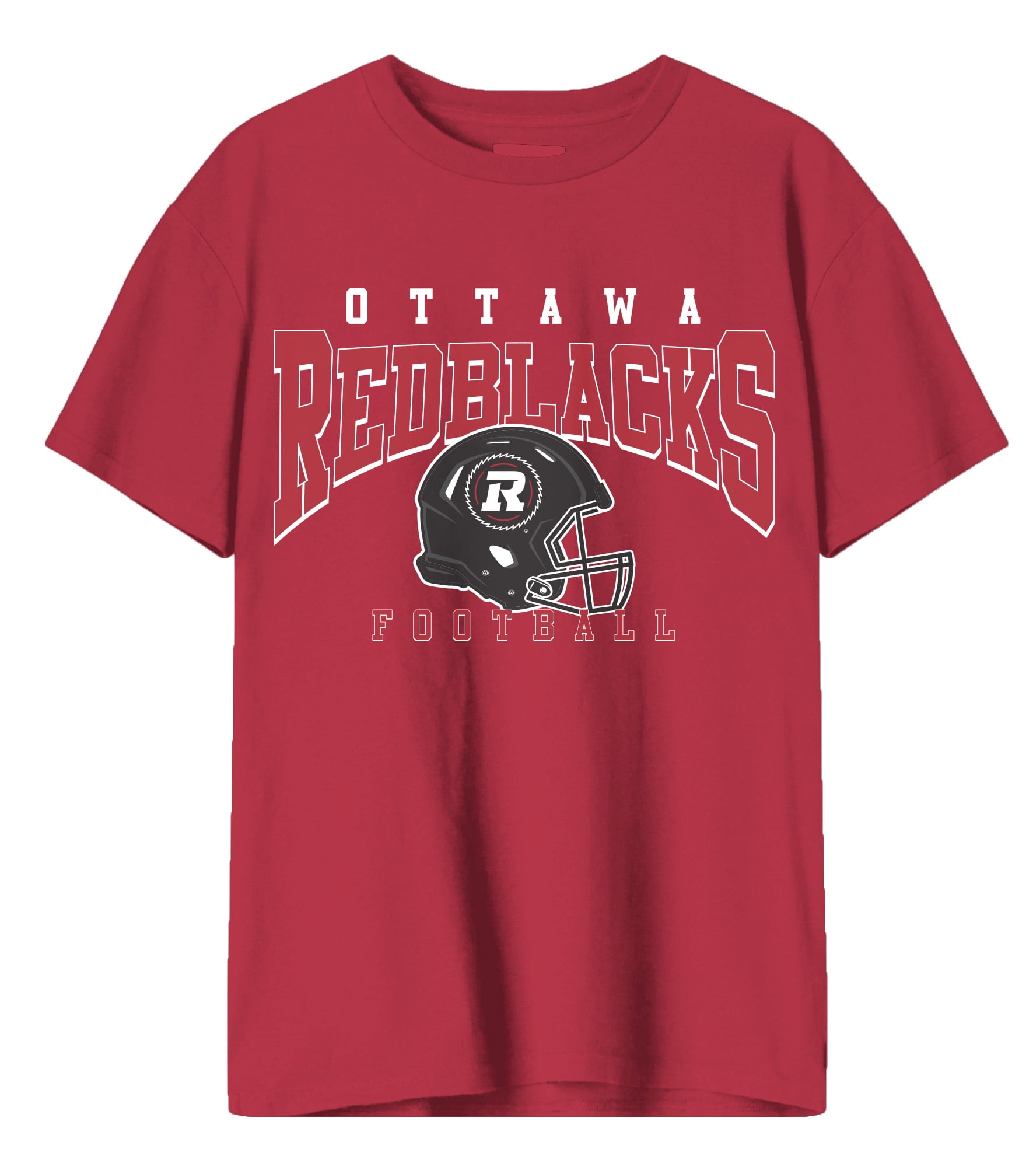 CFL Ottawa Redblacks Arc Big R Logo Black X-Large T-Shirt - Walmart.com