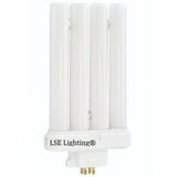 LSE Lighting CFL PL-27W Floor Lamp, 6500K Bright White Light Bulbs ...