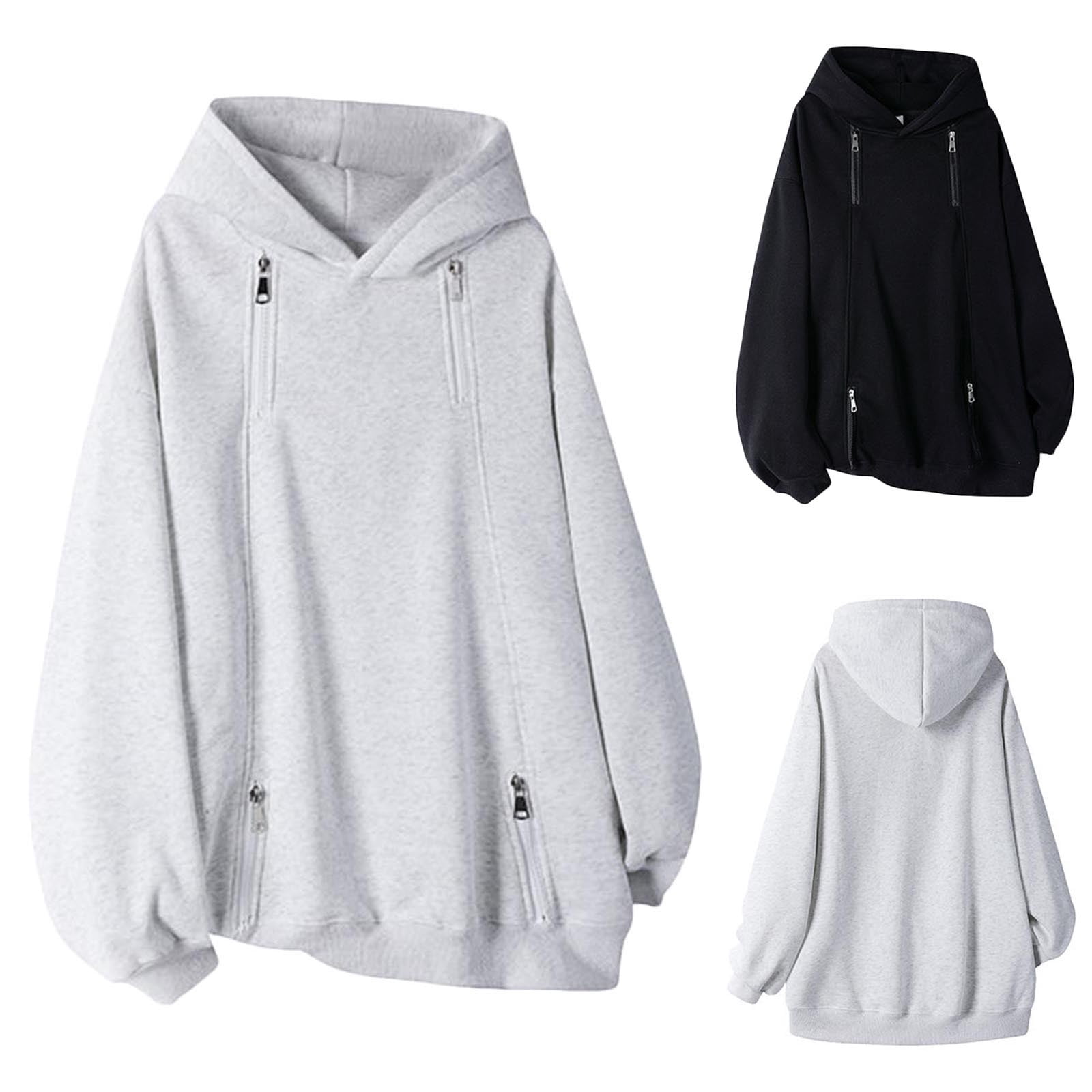 CFLVAEK Oversized Hoodies Sweatshirts for Men Big and Tall Long Sleeve ...
