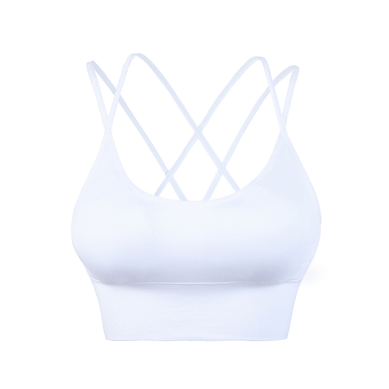 CFLVAEK Women Moisture Wicking Sports Bras with Pad Comfort Non ...