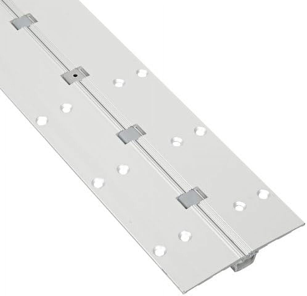 CFM83SLF-HD1 Aluminum Full Mortise Short Leaf Continuous Hinge, Clear ...