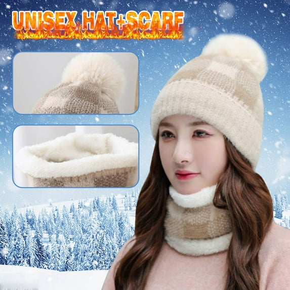 CFMIURAN Balaclava Cold Weather Fleece Windproof Ski Mask Winter ...