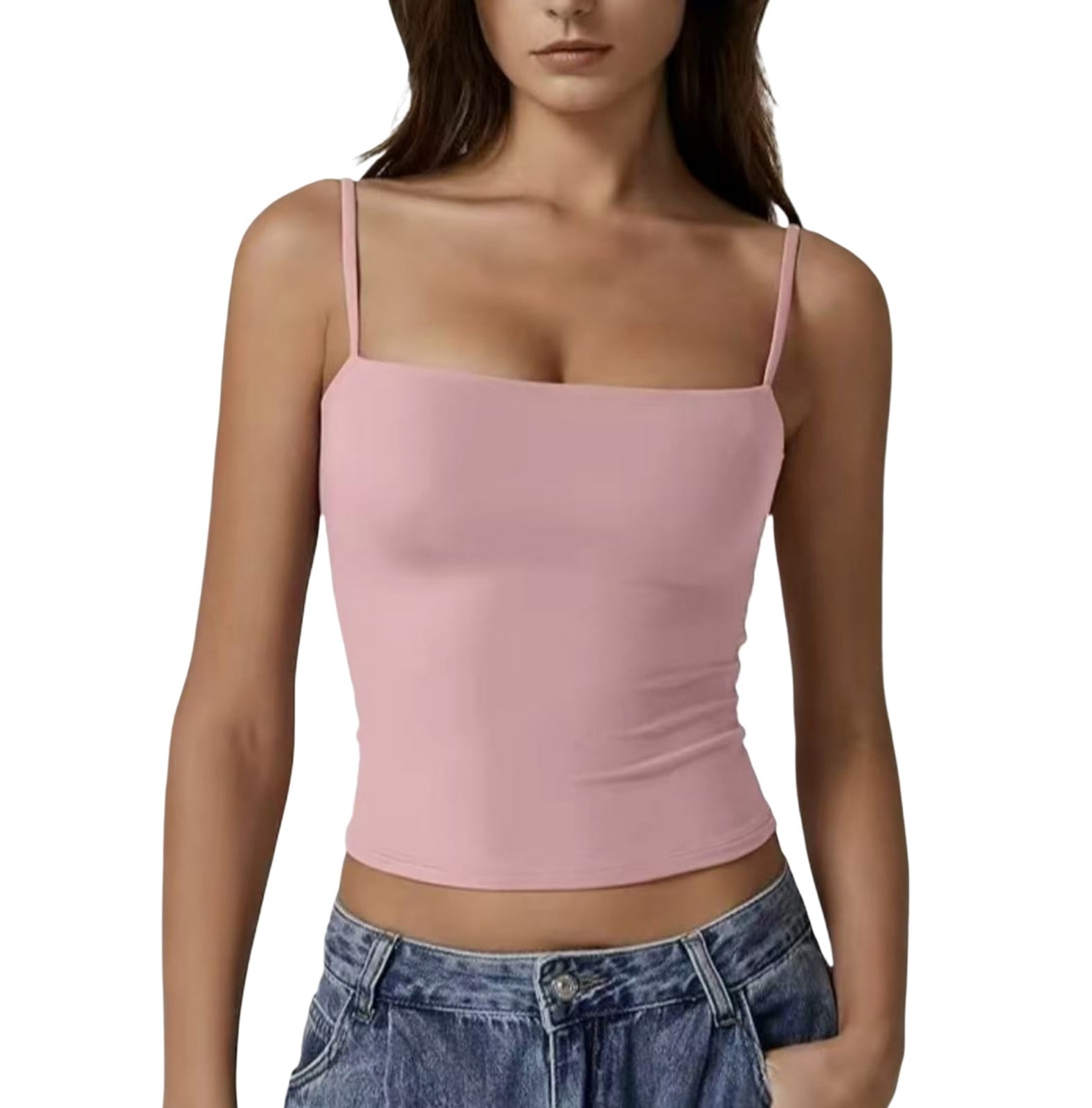 CFMIURAN Womens Tops Dressy Square Neck Summer Tank Tops for Women ...