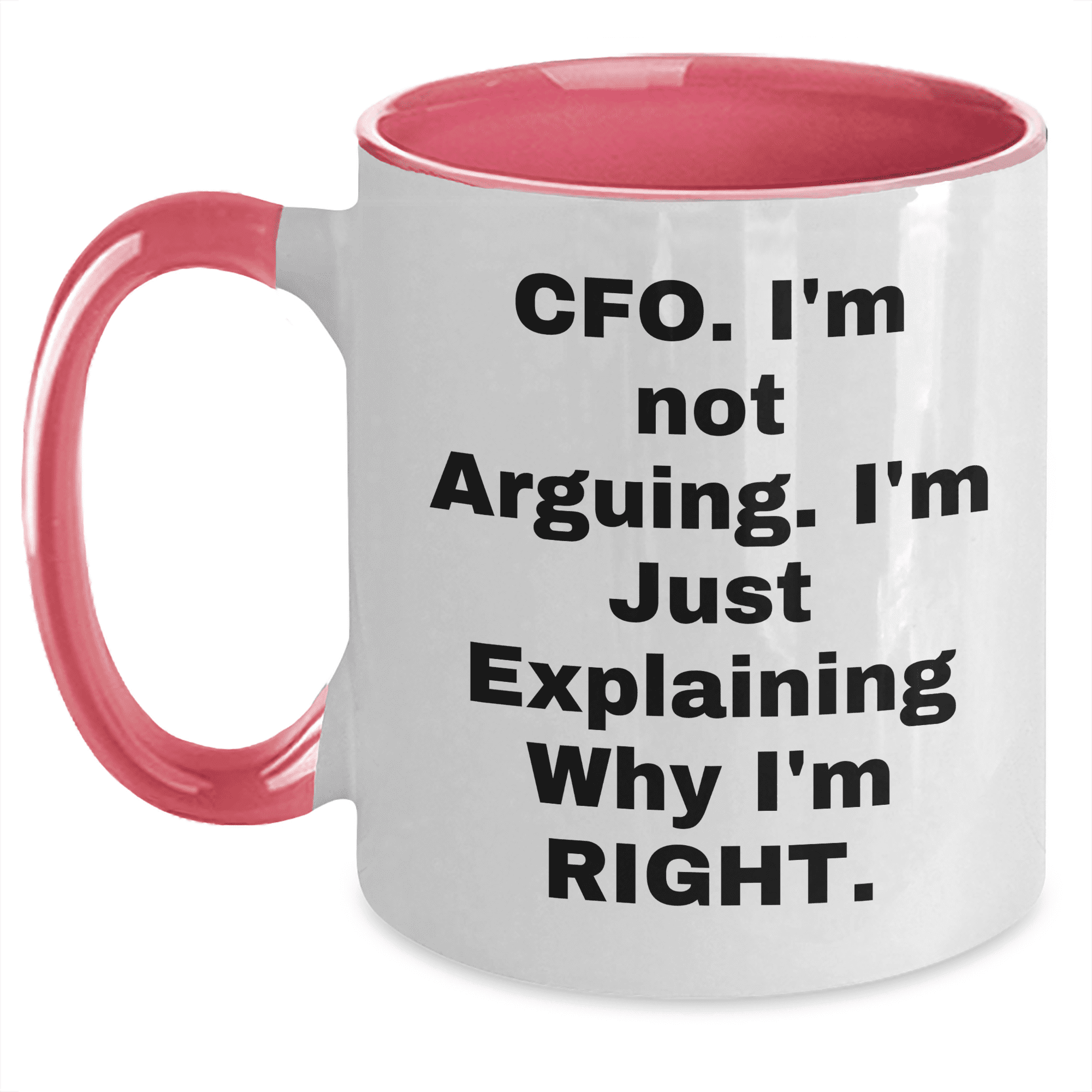 CFO Quotes Funny Birthday Unique Gifts from Friends to CFO Two Tone ...