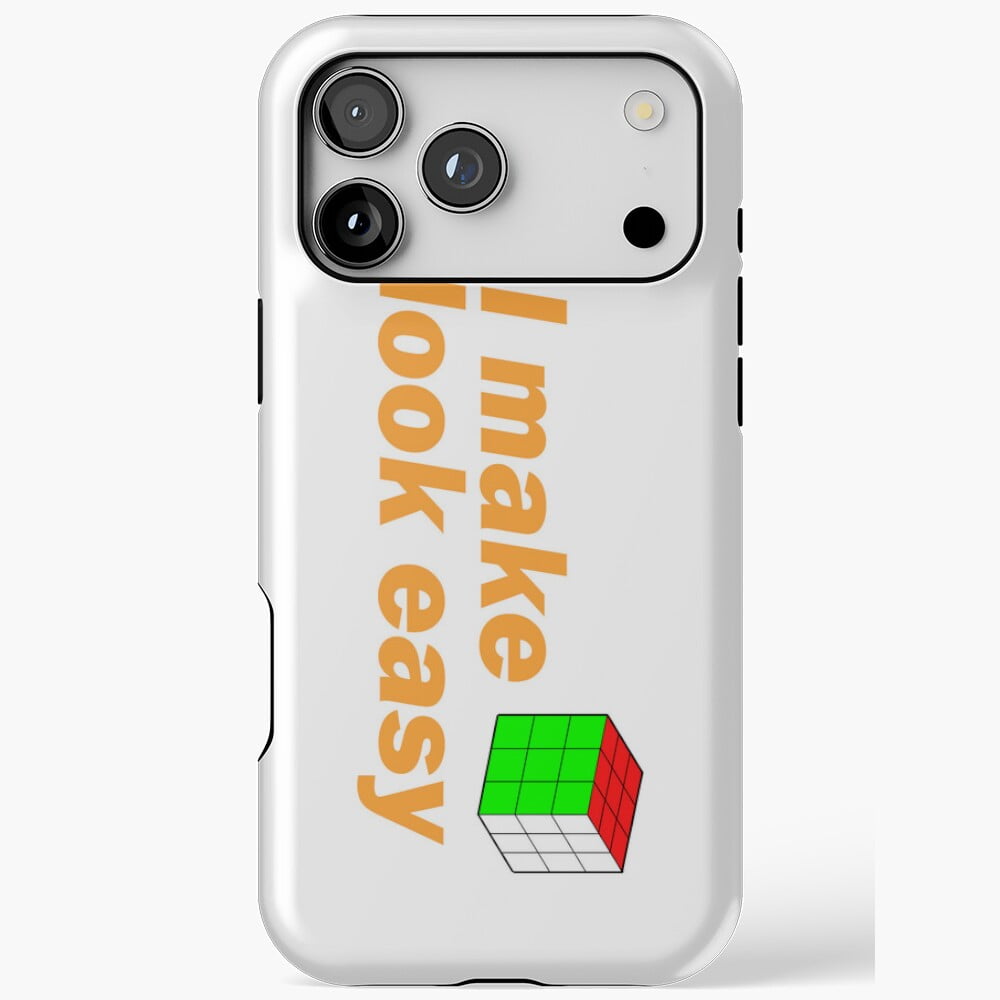 CFOP Expert Rubik Speedcubing Cartoon Illustration Artwork Phone Case ...