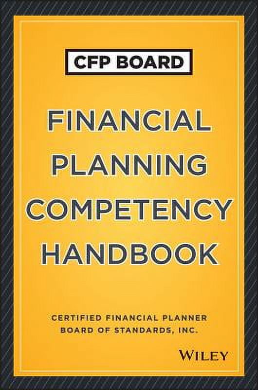 CFP Board Financial Planning Competency Handbook - Walmart.com