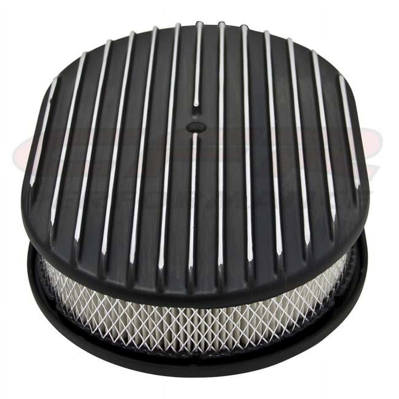 CFR 12 in. Chevy-Ford-Mopar Aluminum Oval Air Cleaner Paper Filter ...