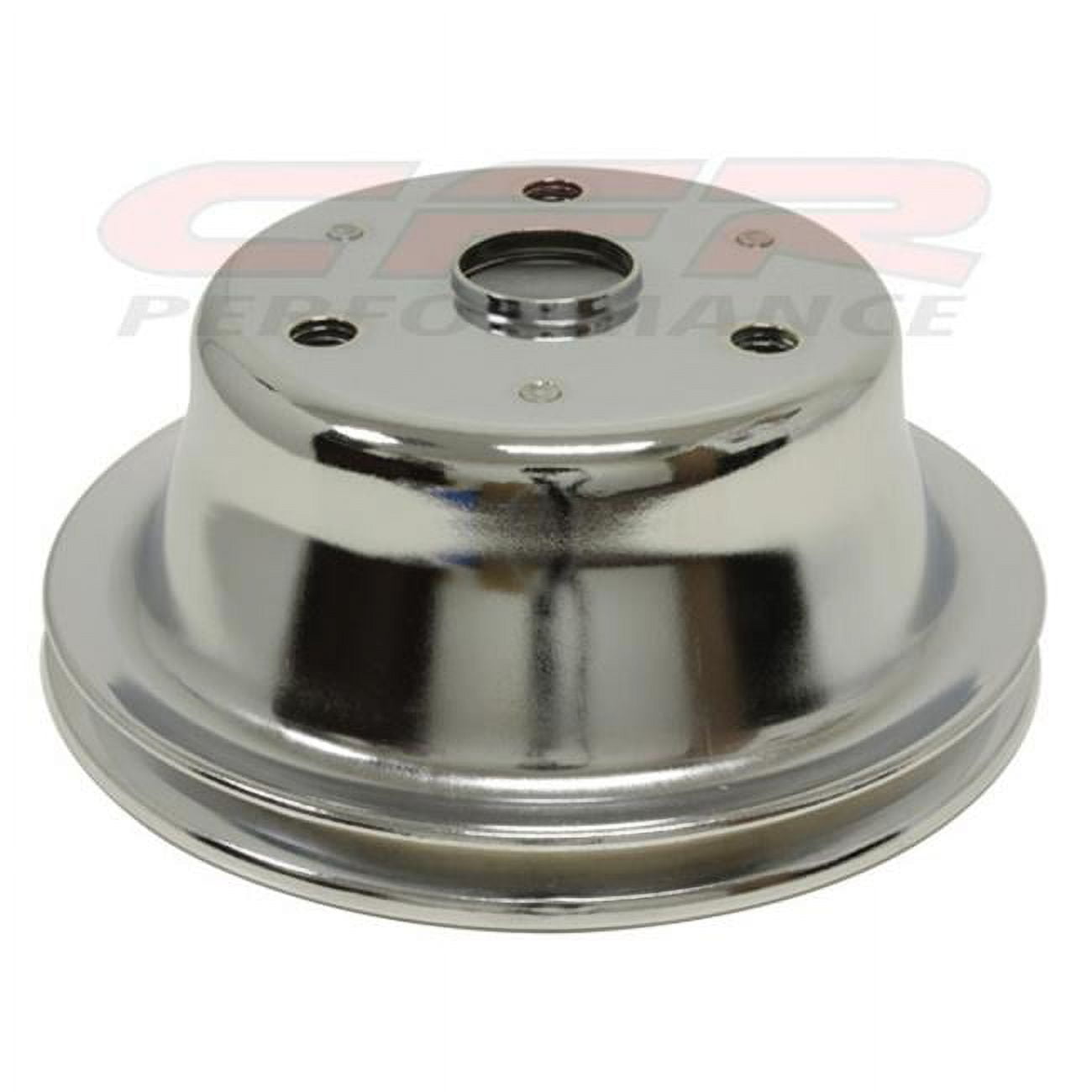 CFR 1969-85 Chevy Small Block Chrome Steel Crankshaft Pulley - Long 1 ...