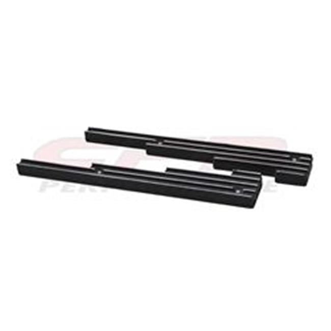 CFR 9.5 mm Aluminum Billet Wire Loom Set Finned - Black - Chevy, Ford ...