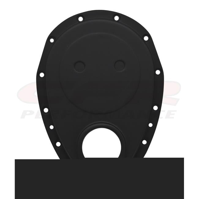 CFR Aluminum Chevy Sb 283-305-327-350-400 Timing Chain Cover - Black ...