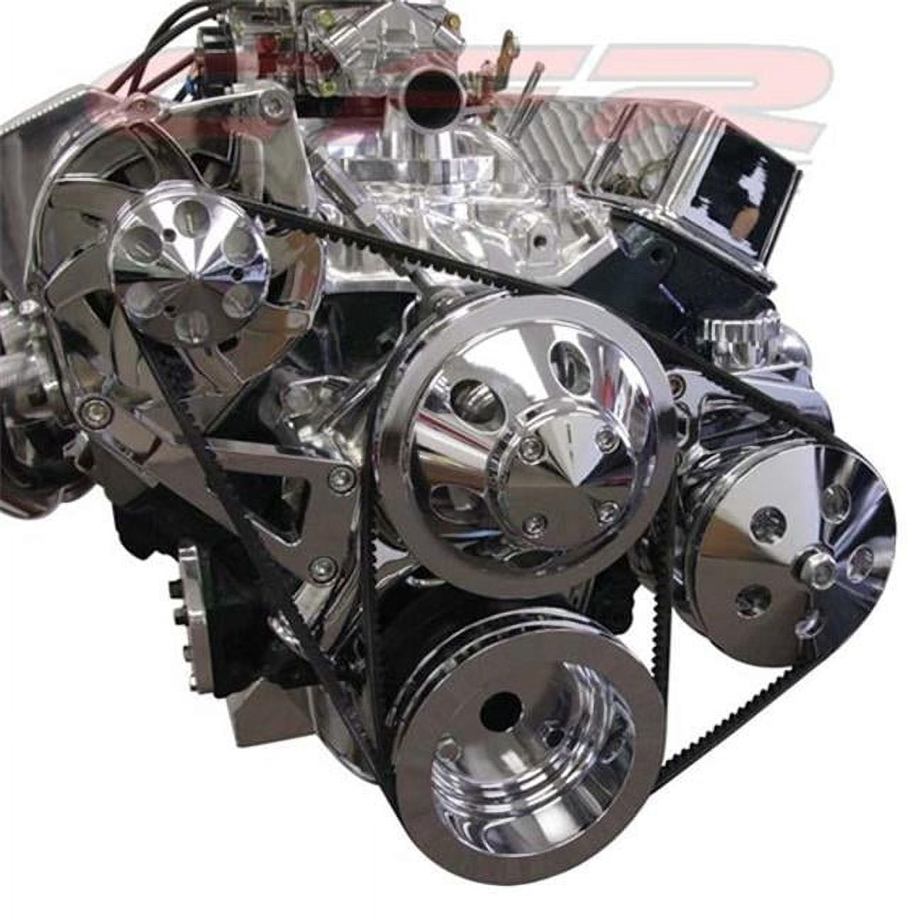 CFR Chevy Small Block Alternator Bracket Set - Chrome - Walmart.com