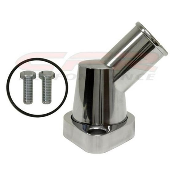 CFR Chevy Small Block-Big Block Aluminum 45 Degree Swivel Water Neck ...