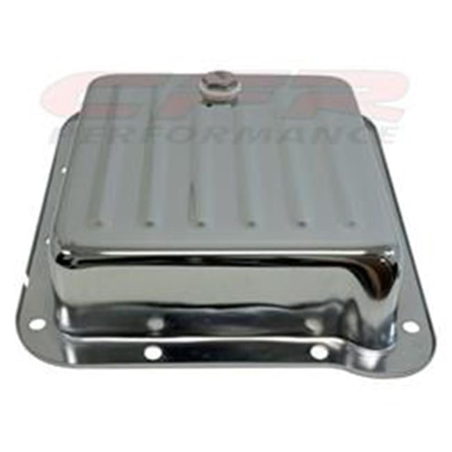 CFR Ford C4 Steel Transmission Pan, Fill Style - Chrome - Walmart.com