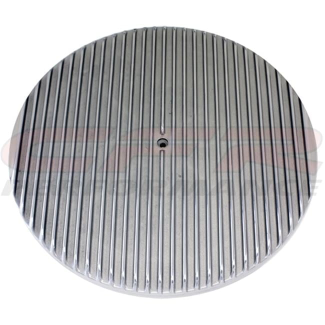CFR HZ-6801T-3-POL 14 in. Round Polished Aluminum Air Cleaner Top Full ...