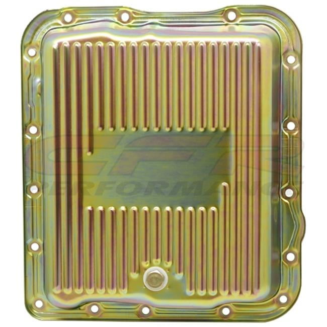 CFR HZ-7599-PBK Chevy & Gm 700R4-4L60E-4L65E Steel Transmission Pan ...