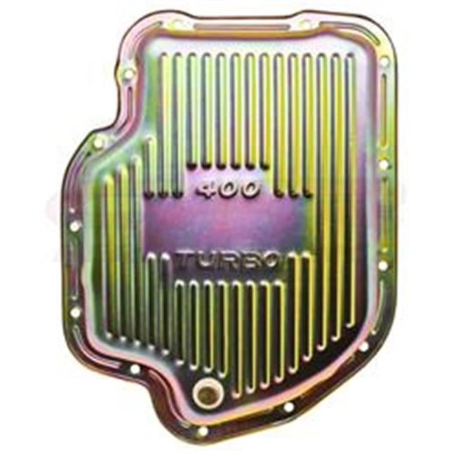 CFR HZ-9121-PBK Chevy-Gm Turbo TH-400 Steel Transmission Pan, Black ...