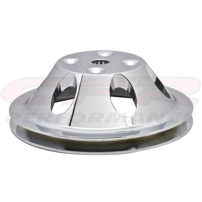 CFR HZ-9481-POL Chevy Small Block Aluminum Polished Crank Pulley - 2 ...