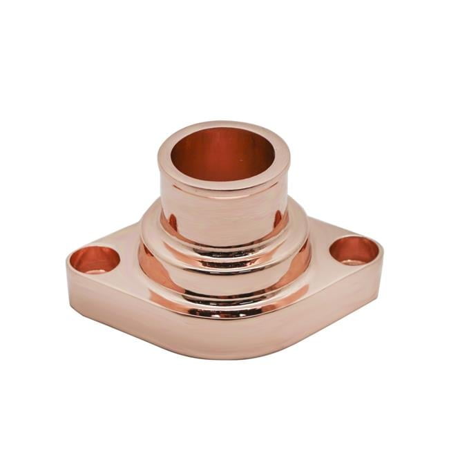 CFR Performance Aluminum Straight Water Neck for Chevy Small Block ...