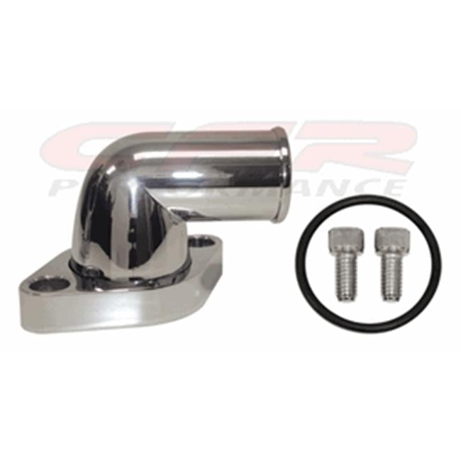 CFR Chevy Small Block-Big Block Aluminum 90 Degree Swivel Water Neck ...