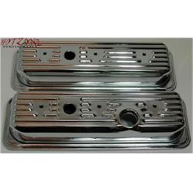 CFR Performance HZ-7458-C Center Bolt Steel Valve Covers - Chrome for ...