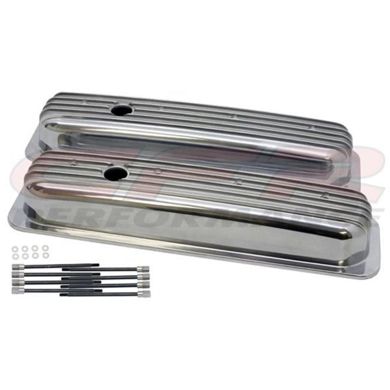 CFR Performance Short Polished Aluminum Center Bolt Valve Covers ...