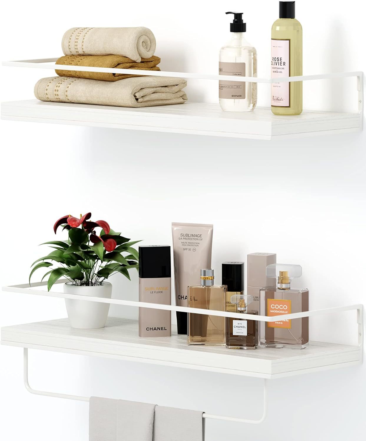 CFRESHJI Floating Shelves Bathroom Wall Decor Shelves - Walmart.com