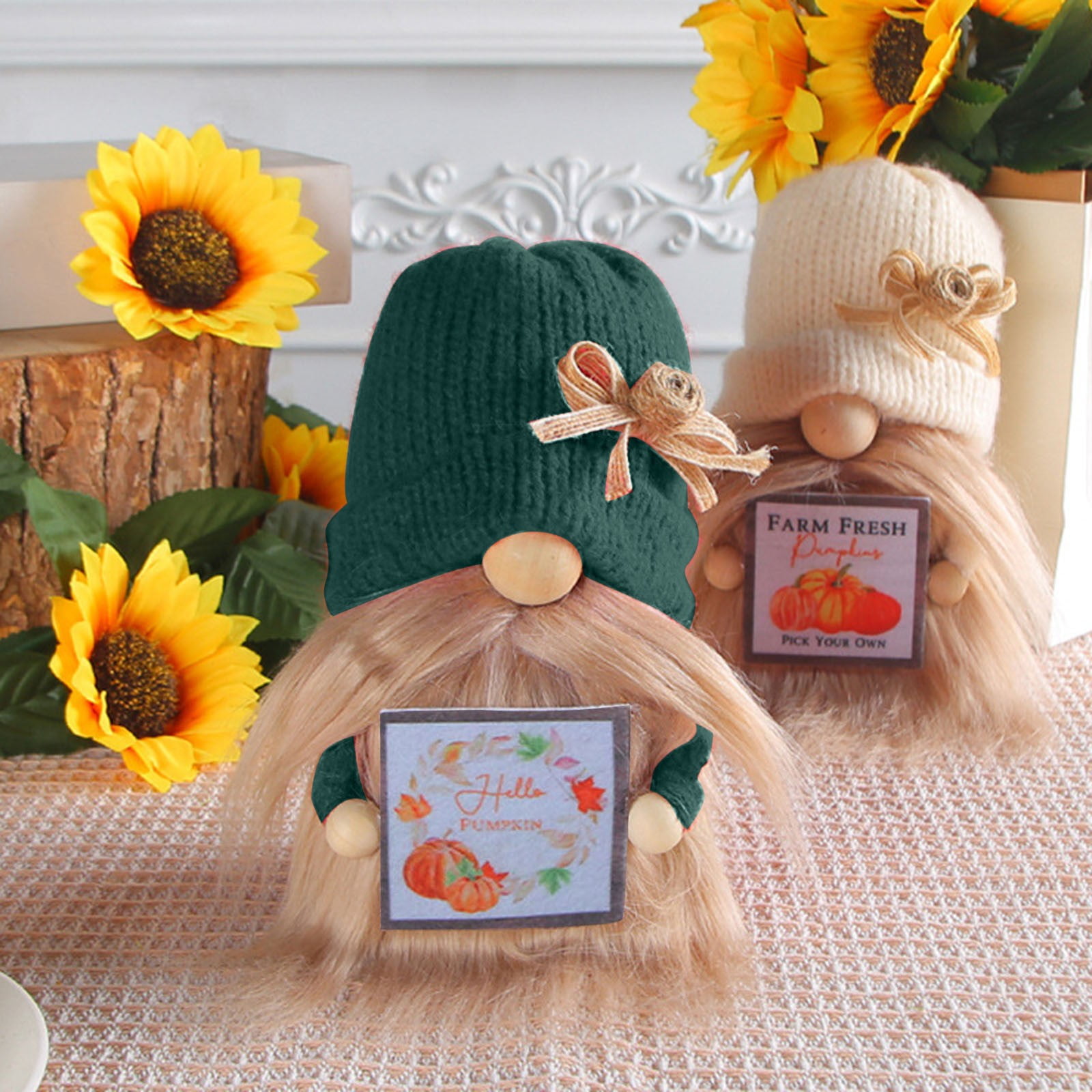 CFS 1 PCS Fall Plush Fall Decorations For Home Thanksgiving Farmhouse ...