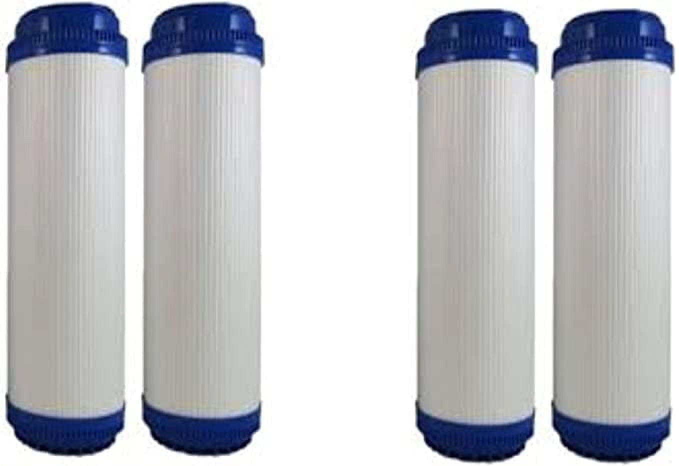 CFS 4 Pack Granular Activated Carbon Filter Cartridge Compatible with ...