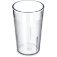 CFS 55018107 Stackable ShatterResistant Plastic Tumbler, 5 oz., Clear ...