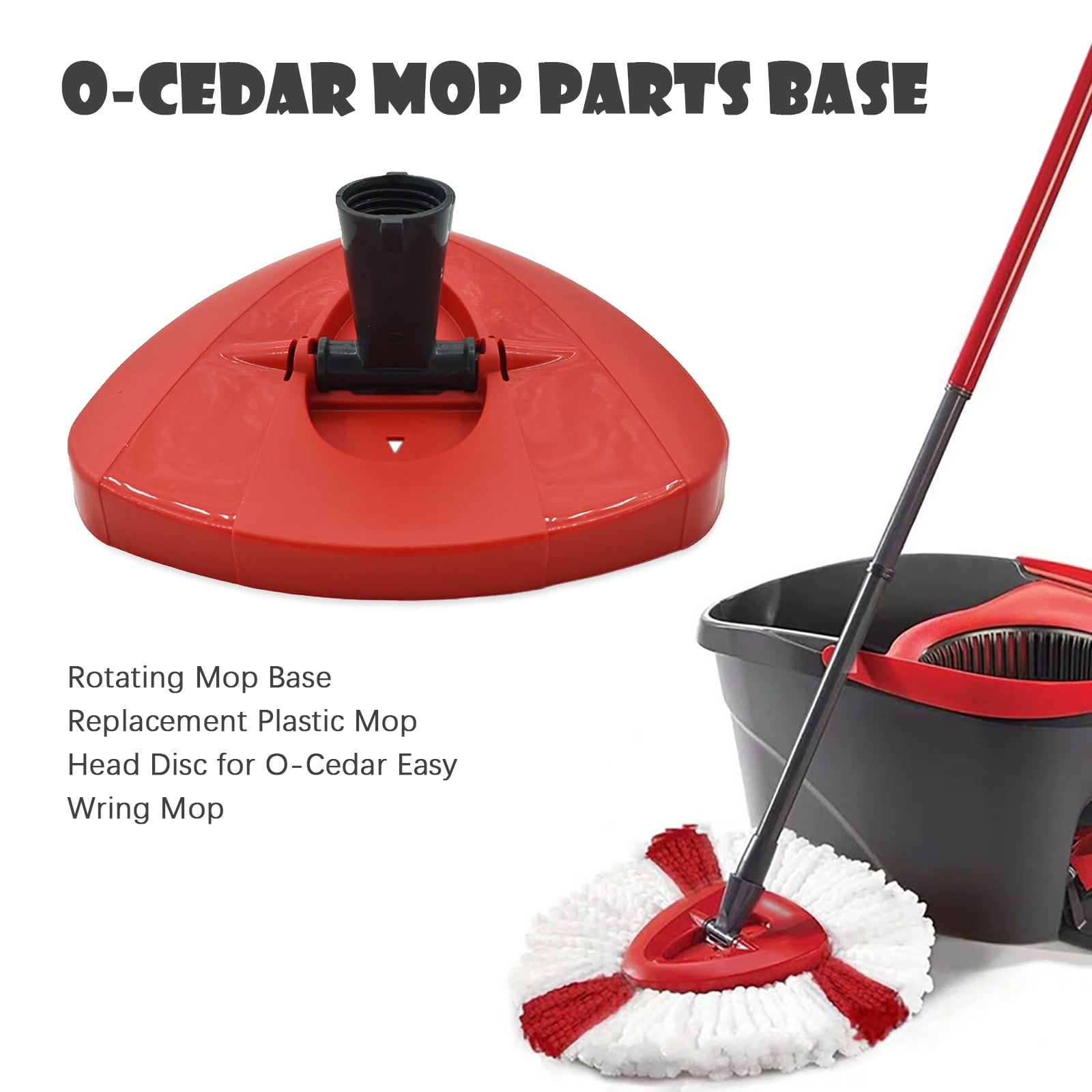 CFS For O Easy Base Mop Head Cedar Disc Rotating Plastic Mop ...