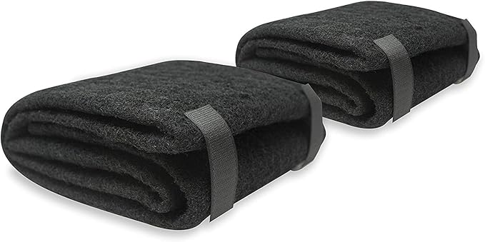 CFS – Pack of 2, Premium Universal Cut-to-Fit Carbon Pre Filters Pad ...