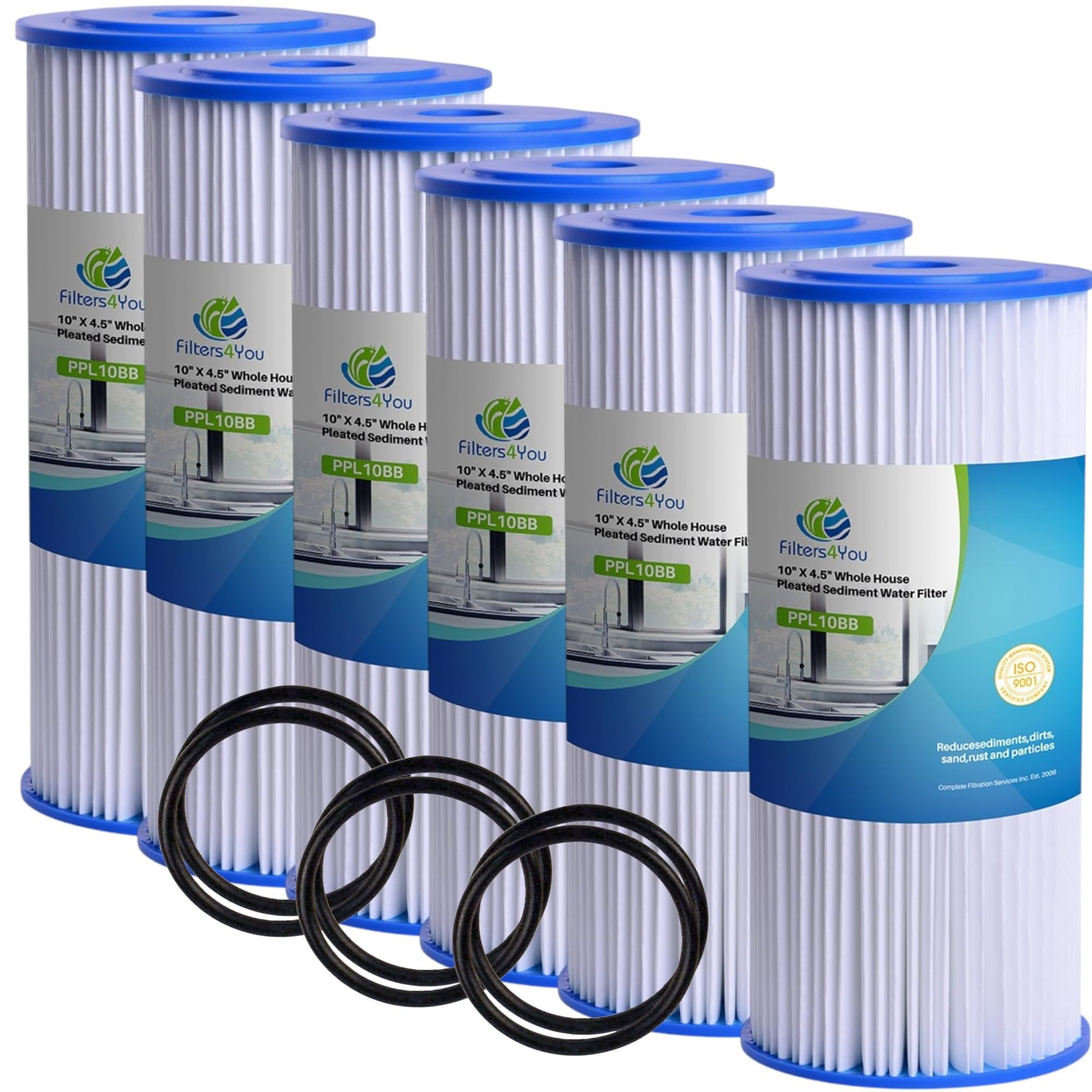 CFS Pleated Water Filter Cartridges Compatible with FXHSC, R50-BBSA ...